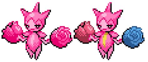 Pink Roselia Sprites By Oddred496 On Deviantart