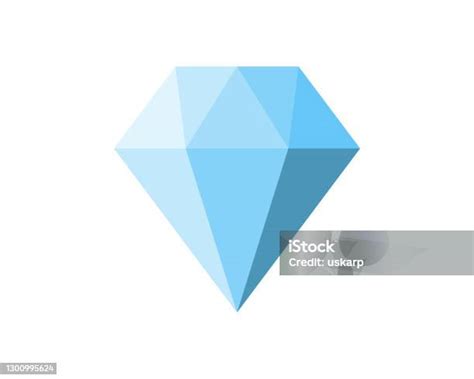 다이아몬드 벡터 아이콘 다이아몬드 크리스탈 주얼리 플랫 디자인 일러스트 0명에 대한 스톡 벡터 아트 및 기타 이미지 0명