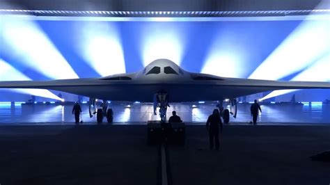 Us Air Force Unveils New 700m High Tech B 21 Raider Stealth Bomber