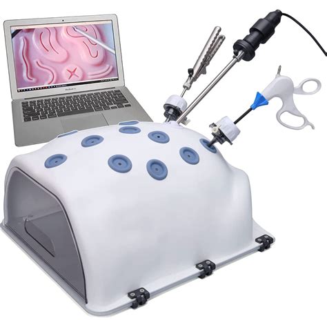 Buy Laparoscopic Training Box Simulator Suture Practice Laparoscopic