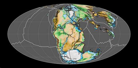 Continental Drift Before And After