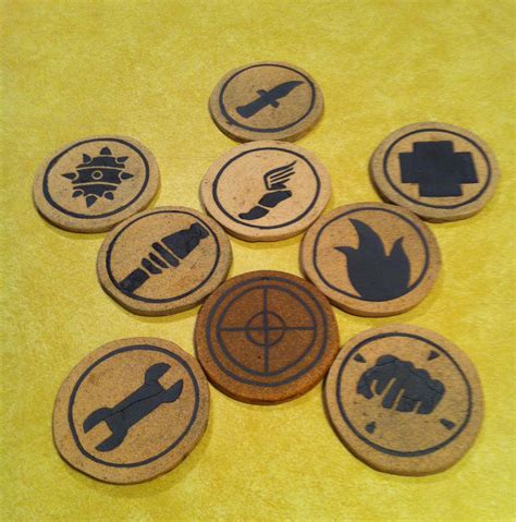 Tf2 Class Logo Coasters By Pkmntrainerlarfleeze On Deviantart