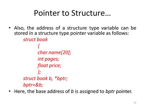 Fundamentals Of Structure In C Programming Ppt