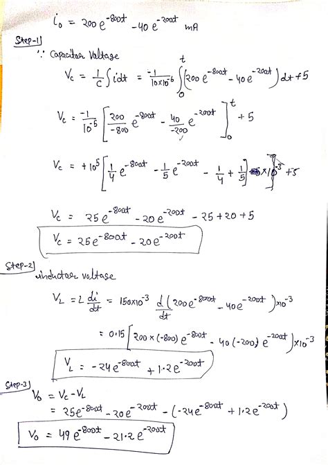 [solved] At T 0 A Series Connected Capacitor And Inductor Are Part A Course Hero