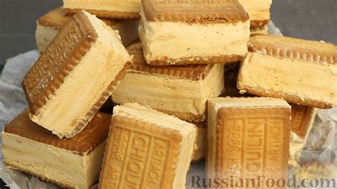 Рецепт Домашнее мороженое Сэндвич на