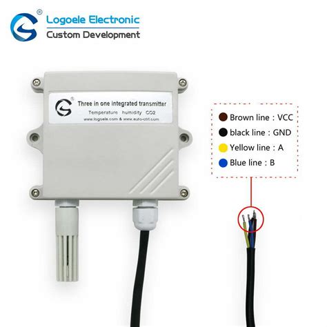 Co2 Gas Sensor With Temperature Humidity