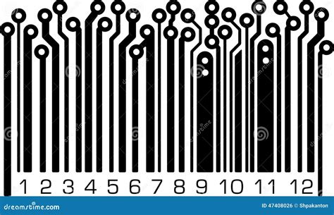 Bar Code Pcb Layout Style Stock Illustrations 3 Bar Code Pcb Layout
