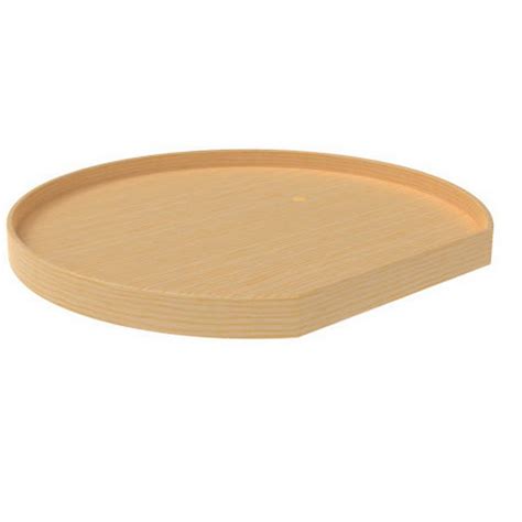 Rev A Shelf LD 4NW 201 28 1 28in D Shape Lazy Susan Shelf Only