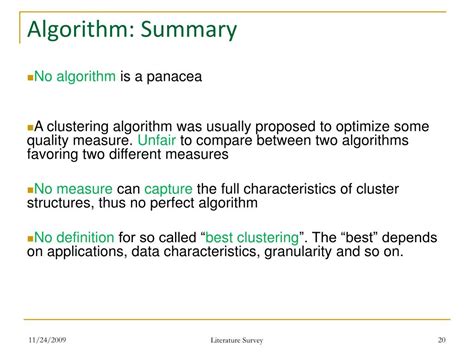 Ppt Literature Survey Graph Based Clustering And Its Application In Coreference Resolution