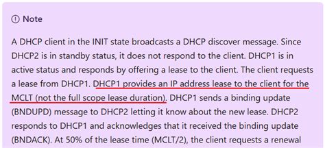 Question On Dhcp Ha Microsoft Qanda