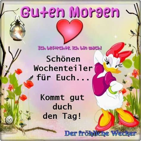 Der Fröhliche Wecker Guten Morgen Bilder Kostenloser Pruchol