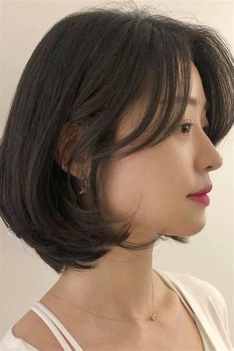 Chubby Face Haircuts Wavy Bob Haircuts Short Hairstyles For Thick