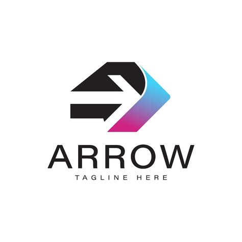 Premium Vector Modern Creative Arrow Logo Design Vector Abstract