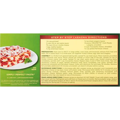 Old Creamette Lasagna Recipe Besto Blog