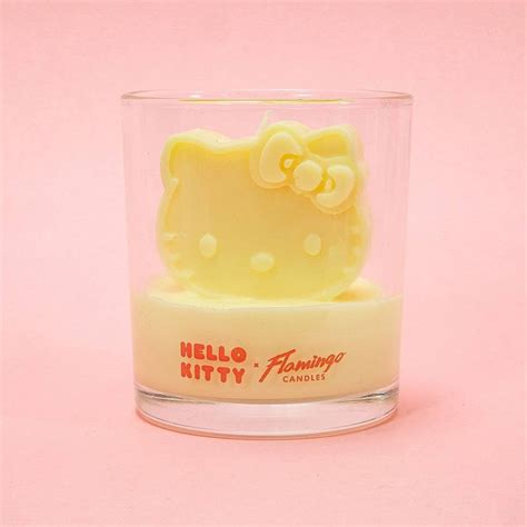 Buy Wholesale Hello Kitty X Flamingo Candles Sugar Berry Yellow 3d Kitty