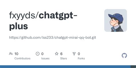 GitHub Fxyyds Chatgpt Plus Https Github Com Lss233 Chatgpt Mirai Qq Bot Git