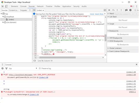 javascript not getting the array from node js to ajax stack overflow