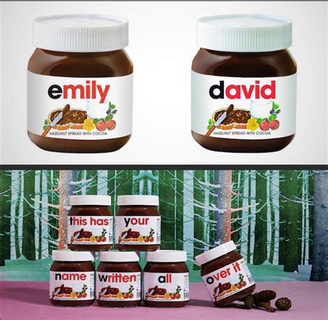 Nutella With Your Name On It Rnutella