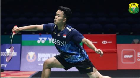 Anthony Ginting Gagal Kalahkan Lu Guang Zhu Peluang Tunggal Putra Melayang