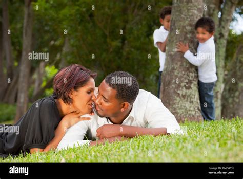 Fort Lauderdale Florida United States Of America A Couple Kissing