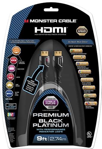 Customer Reviews Monster Black Platinum Line 9 4k Ultra Hd In Wall