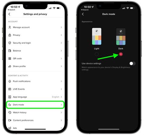 Cómo poner en Modo Oscuro TikTok TecnoBits