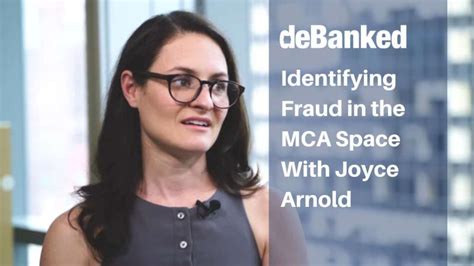 Joyce Arnold On Linkedin Identifying Fraud In The Mca Space With Joyce