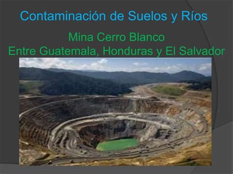 La Contaminacion En El Salvador Ppt