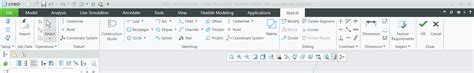 Solved Sketcher Feature Ribbon Disapearing Ptc Community
