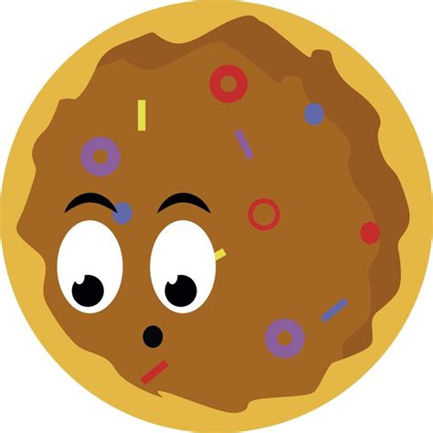 Cute Cookie Illustration Vector On White Background 13610226 Vector