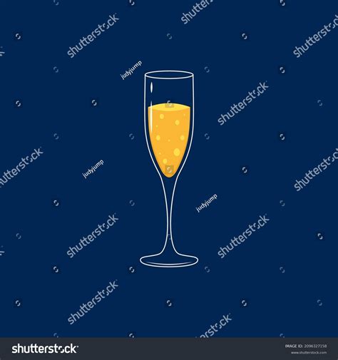 Champagne Logo Design Champagne Glass Logo Stock Vector Royalty Free