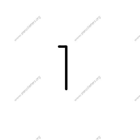 Modern Elegant Number Stencils To Stencil Letters Org