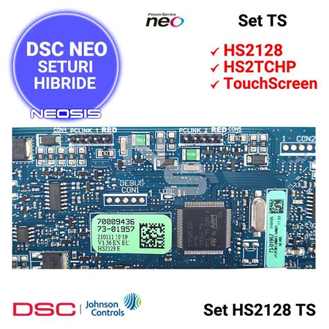 Centrala Neo Hs2128 Si Touchscreen Hs2tchp Neosis Ro