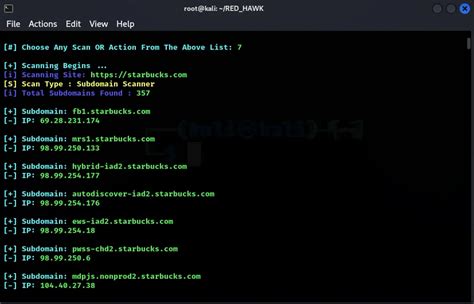 Redhawk Tool Kullanımı Kali Linux Redhawk Tool Serdar Daşdemir