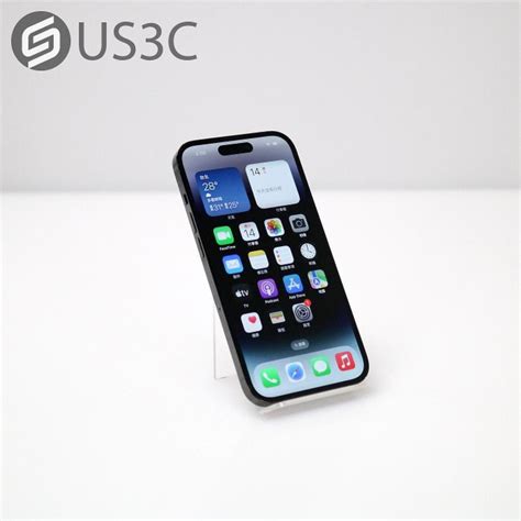 【us3c 桃園春日店】【一元起標】公司貨 Apple Iphone 14 Pro 256g 午夜色 A16仿生晶片 電影級模式 二手手機
