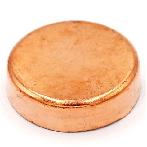 25x1mm 구리 엔드 캡 스톱 엔드 피드 파이프 피팅 배관 가스 워터 오일 pipe fittings copper end