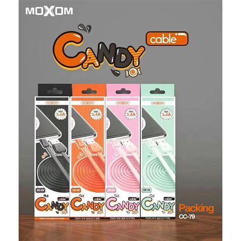 Moxom Cc79 1 Meter 24a Candy Fast Cable For Lightning