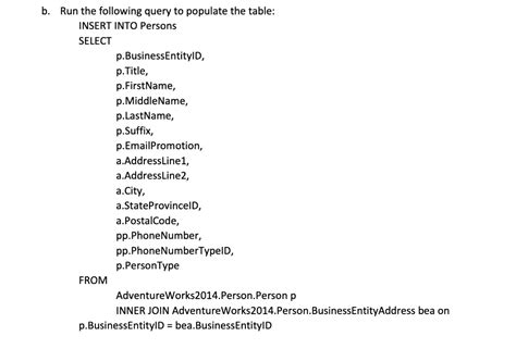 Solved Please Run Code And Queries And Please Answer All Chegg
