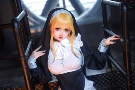 莱可raika Raikajiang Nun 90 Photos Cosplaytele