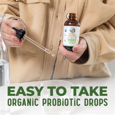 Vegan Liquid Probiotic Drops For Adults Maryruth Organics