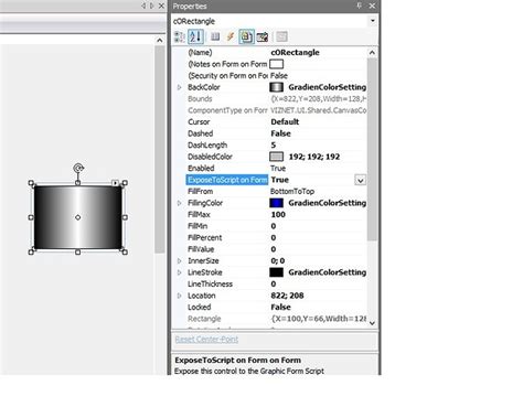 How To Set The Backcolor Of A Vector Via Script Smartui Features