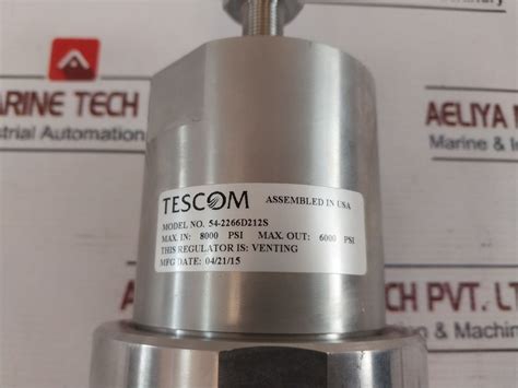 Tescom 54 2266d212s Pressure Regulator Aeliya Marine