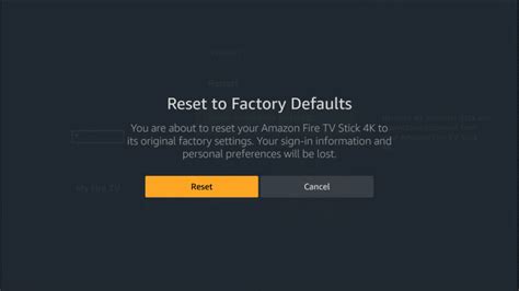 How To Reset Your Amazon Firestick And Unfreeze It Web Safety Tips