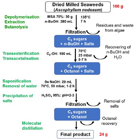 Cascading One Pot Process For The Production Of Surfactant Composition