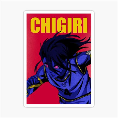 Chigiri Blue Lock Sticker For Sale By Rekayasabumi Redbubble