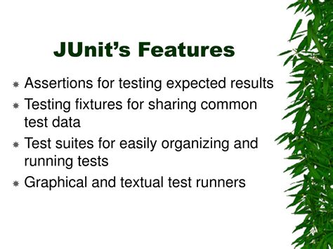 Ppt Junit Powerpoint Presentation Free Download Id2911241
