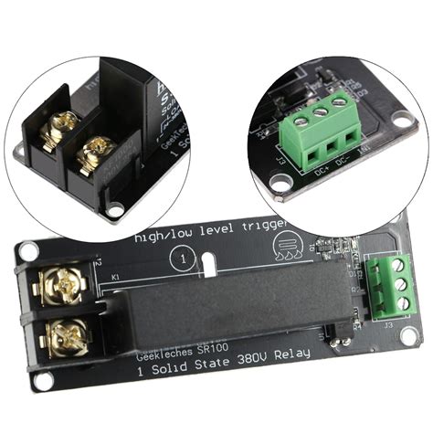 Relay Module Board Channel High Low Level Trigger V A Solid State Relay Module Board
