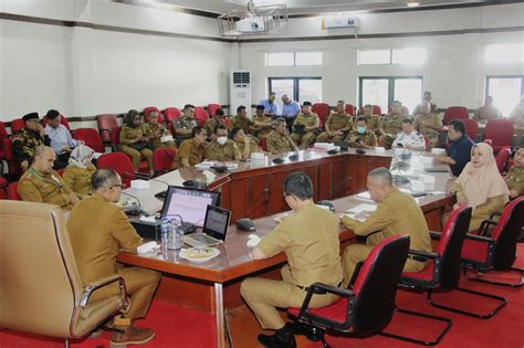 Pj Bupati Subang Ikuti Rakor Pengendalian Inflasi Dan Rakor