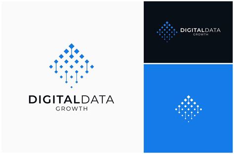 Abstract Data Analysis Growth Digital Technology Solution Innovation