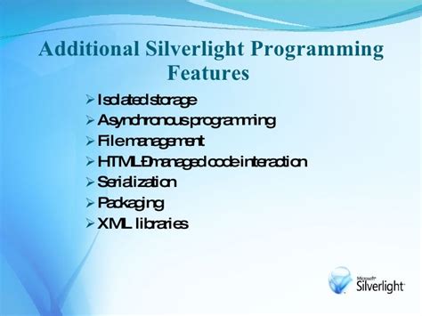 silverlight framework architecture